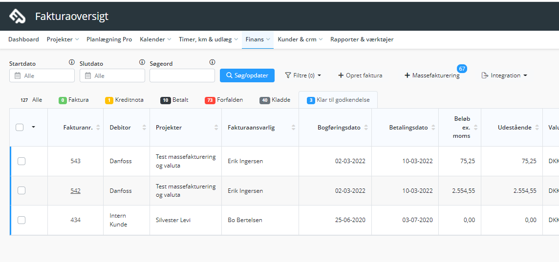 Kundeinformation - opdatering af EazyProject - Bjorn Lunden